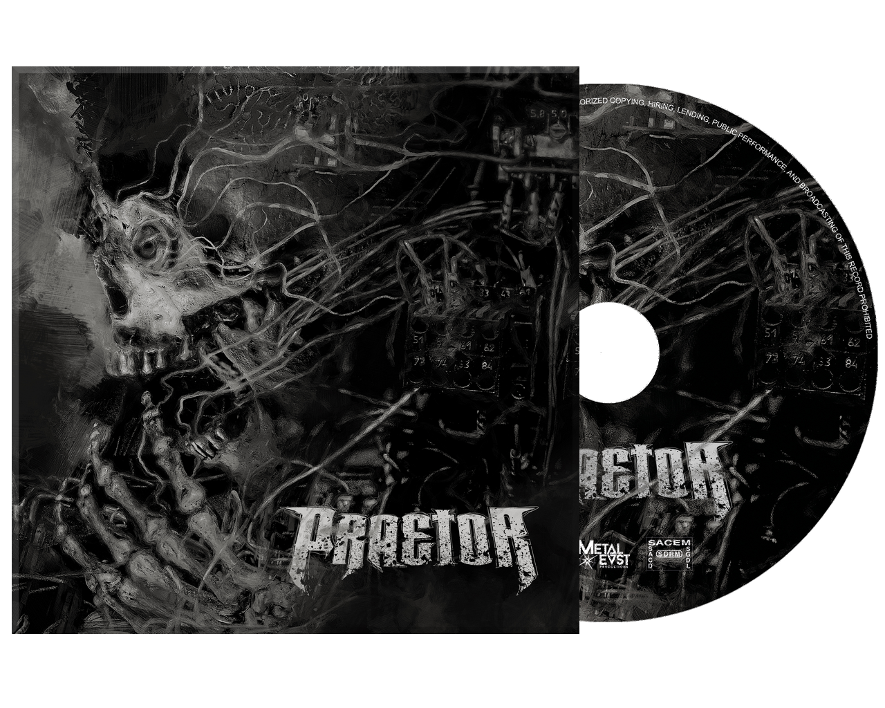 PRAETOR – CD Digipack – Metal East Productions